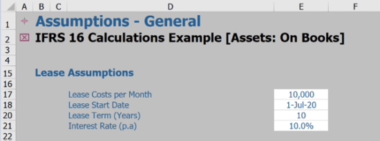 Modelling in an IFRS 16 Framework - Forecast